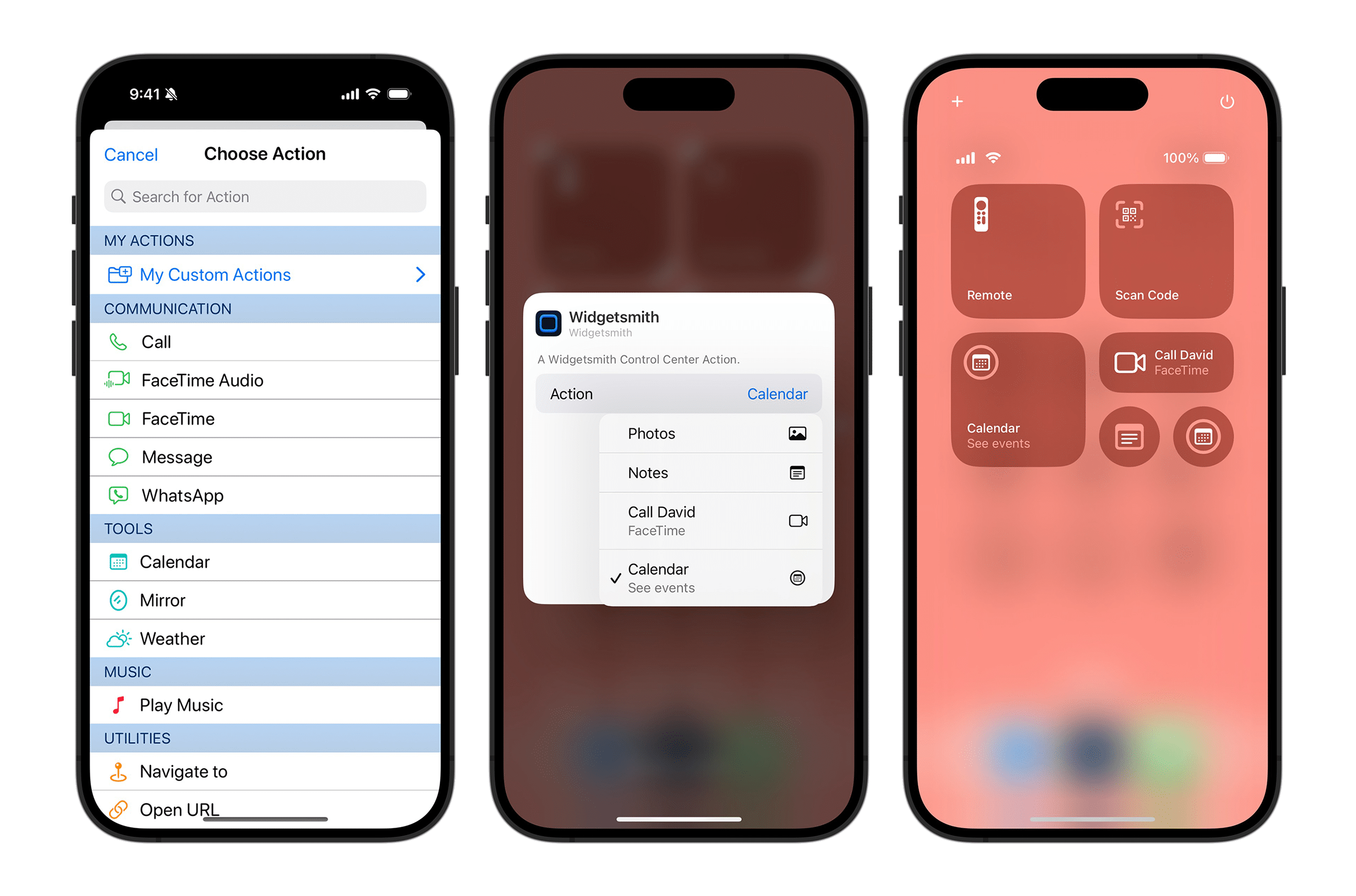 Widgetsmith 7 trae nuevos Action Widgets para personalizar iOS 18 - MacMagazine - Lucas Laruffa